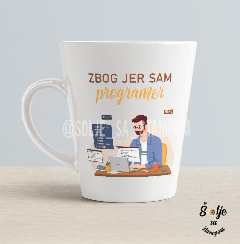 Šolja za programera – Šolje sa štampom